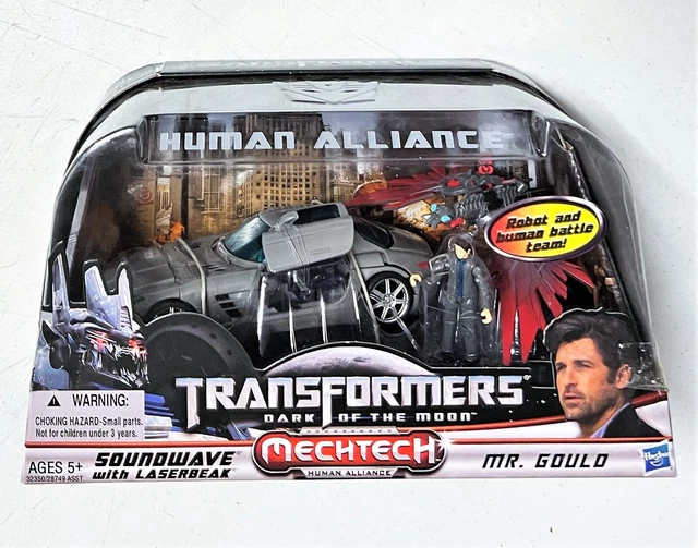 TRANSFORMERS DOTM HUMAN Alliance SOUNDWAVE Laserbeak Mr. Gould NSiB ...