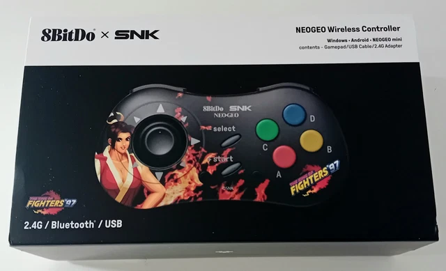 CONTROLLER BLUETOOTH SNK KOF97 MAI SHIRANUI NEO GEO Mini PC 2.4G USB ...