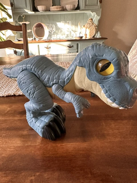 MATTEL JURASSIC WORLD / Park Raptor Light Blue $12.00 - PicClick