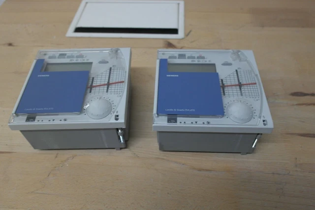 RÉGULATEUR DE CHAUFFAGE Siemens Landis & Staefa RVL 470 / RVL470 contrôleur de chauffage EUR 183 ...