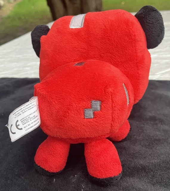 MINECRAFT MUSHROOM COW Red Bull Cow Stuffed Animal Plush Mojang 2013 ...