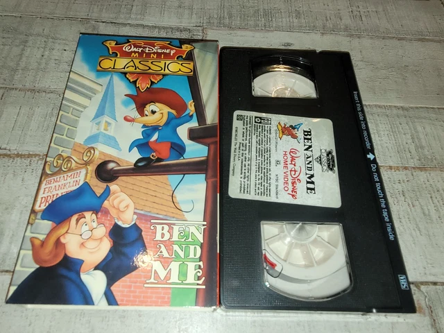 WALT DISNEY MINI Classics: Ben and Me (VHS, 1991) $20.00 - PicClick CA