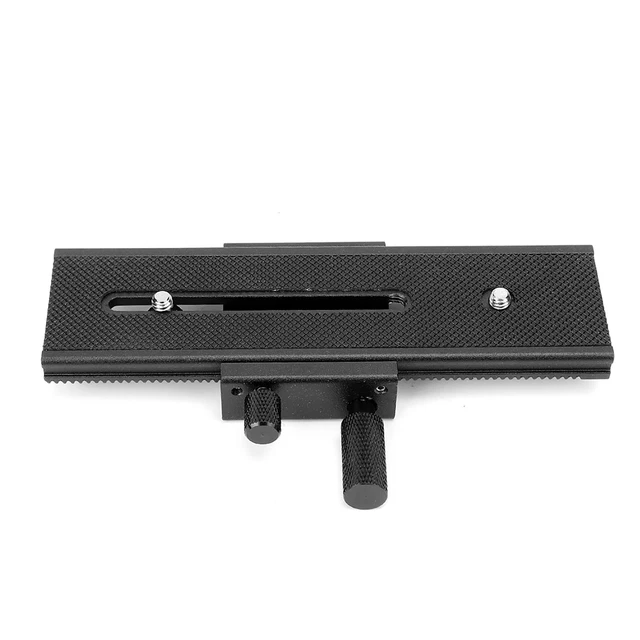 2 WAY MACRO Focusing Rail Slider With 1/4" Mounting Screw For Close Up ...