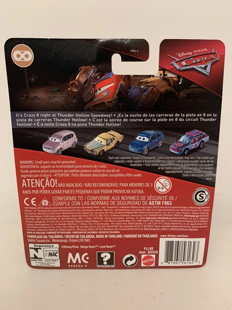 DISNEY PIXAR CARS Kevin Ryvan Thunder Hollow Mattel 1:55 EUR 39,63 ...