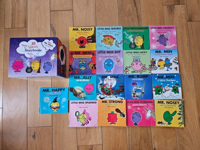 MR MEN LITTLE Miss Glitter Box Complete Collection 3x Box Set £40.00 ...
