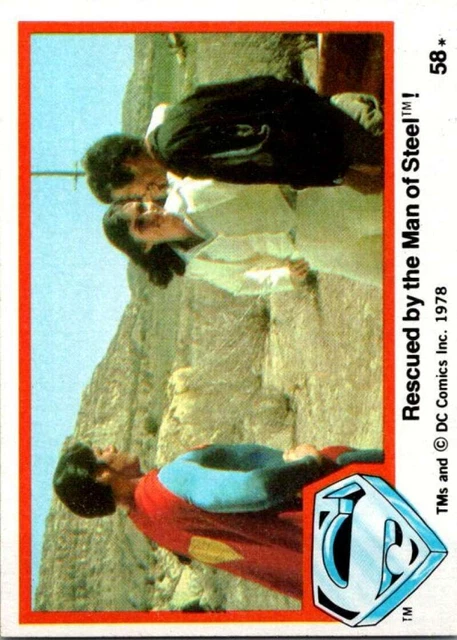 1978 TOPPS SUPERMAN #58 sauvé par l'homme d'acier ! V51900 EUR 1,03 ...