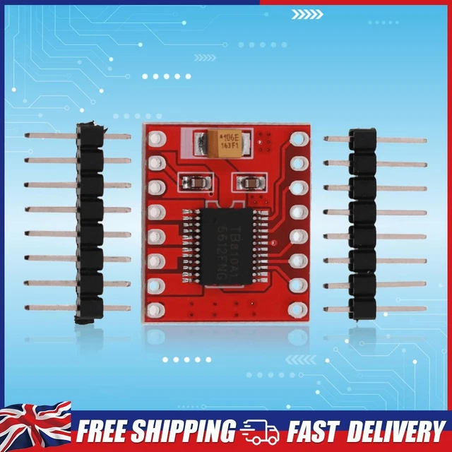 TB6612FNG MICROCONTROLLER BETTER Than L298N Dual Motor Driver Module for Arduino £4.19 - PicClick UK
