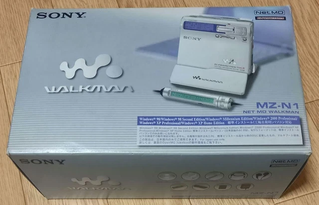 SONY WALKMAN MZ-N1 Net MD Portable Minidisc Player Recorder Silber RM-MC11EL EUR 568,97 ...
