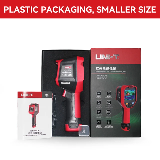 CÁMARA TÉRMICA INFRARROJA UNI-T UTi320E 320x240 píxeles paquete pequeño EUR 471,73 - PicClick ES