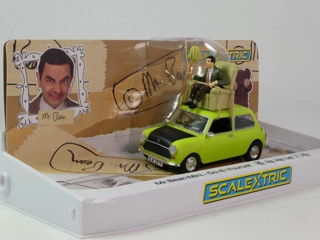 SCALEXTRIC AUSTIN MINI Cooper Mr Bean Faites Le Vous-Même 1/32 C4334 ...