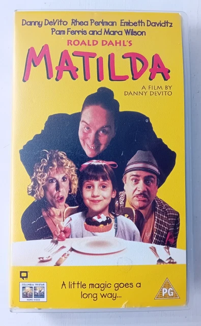 MATILDA VHS A Film By Danny Devito Starring Danny DeVito Pam Ferris £8. ...