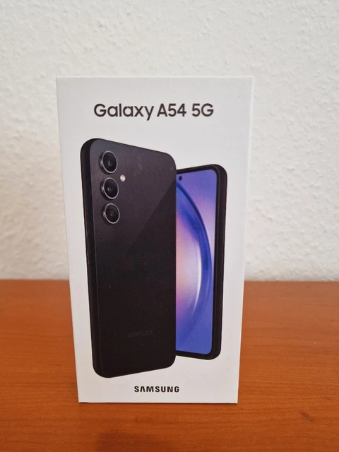 SAMSUNG GALAXY A54 5G,128 GB, Dual-Sim, Awesome Graphite, neu EUR 336,99 - PicClick DE