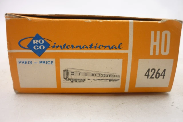 ROCO HO GAUGE DB SILVERFISH 2nd class CONTROL CAR - LIGHTS - 4264 BOXED ...