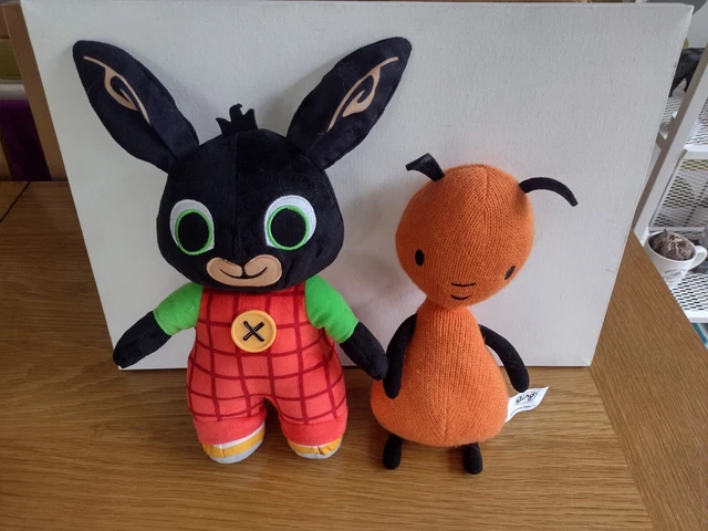 10& BING BUNNY & Flop Talking Plush Soft Cuddly Toys Bundle CBeebies ...