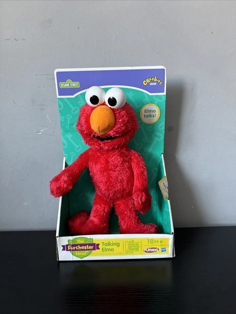 FURCHESTER HOTEL ELMO Talking CBeebies Playskool Plush Soft Toy NEW £24 ...