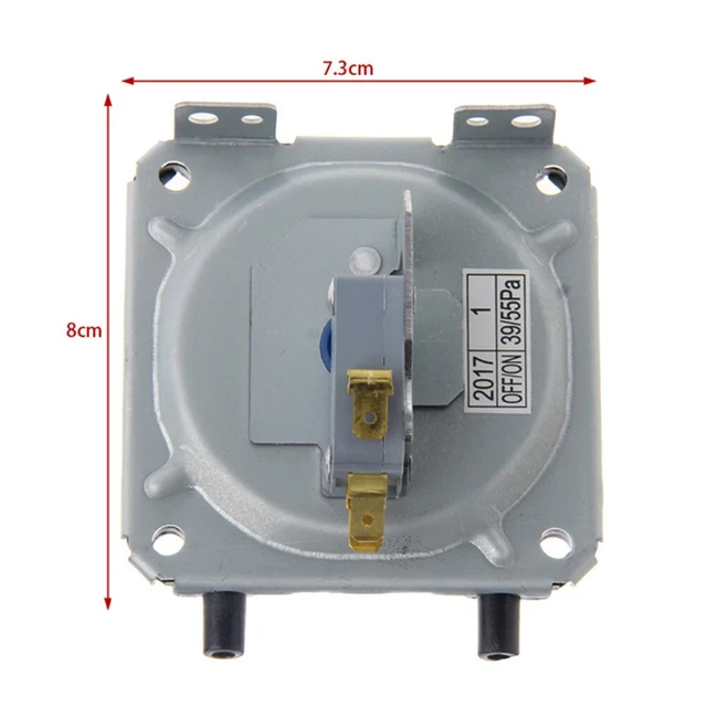 WIND PRESSURE SWITCH Pressure Switch 0.1A/125V AC Boiler Gas Switch KFR ...