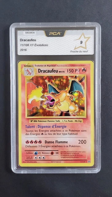 POKEMON FIRECRACKER CARD 11/108 Holo - XY Evolutions - FR - PCA 9 £215. ...