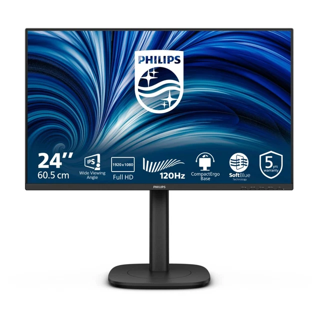 PHILIPS 24B2N3200J/00 23.8-INCH Full HD IPS Monitor £142.47 - PicClick UK