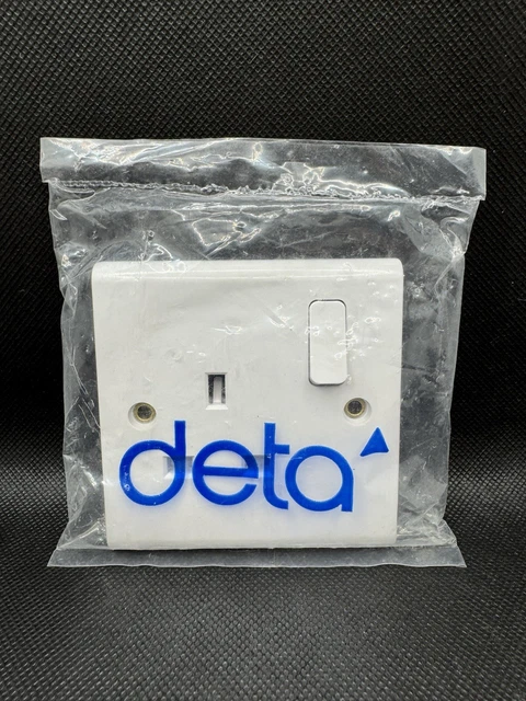 DETA GANG 13A SP SWITCHED SOCKET S1207S Brand New £3.82 - PicClick UK