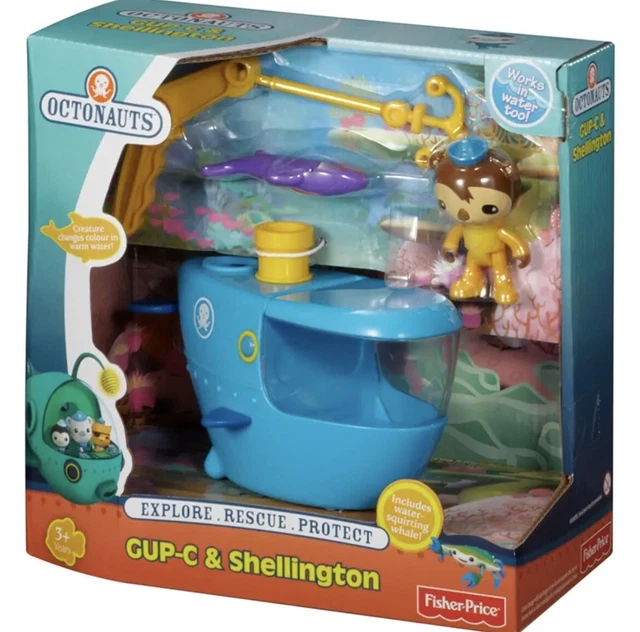 OCTONAUTS GUP C with Shellington Figure and Whale Fisher price Rare ...