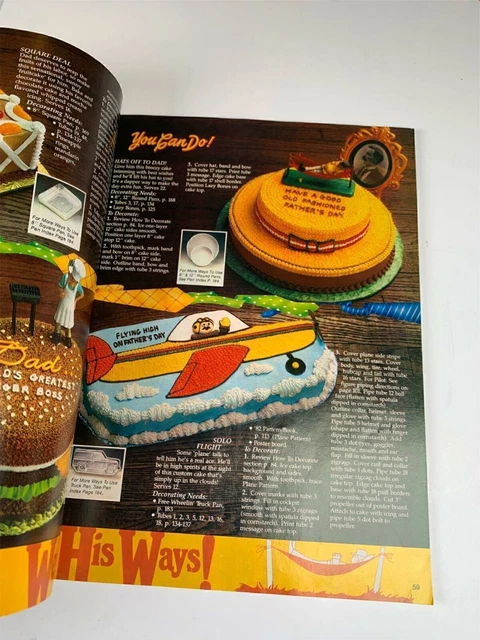 VINTAGE WILTON YEARBOOK Cake Decorating 1982 £14.90 - PicClick UK