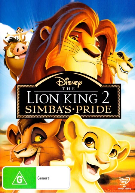 THE LION KING 2: Simba's Pride DVD Family Aus Stock Disc Like New $9.99 - PicClick AU