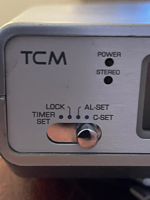TCM UNDER COUNTER / Worktop Radio And Alarm Clock £5.00 - PicClick UK