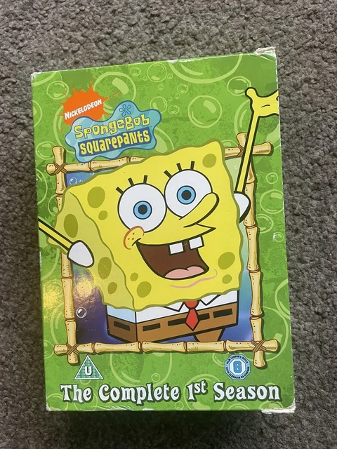 SPONGEBOB SQUAREPANTS - Series 1 - The Complete 1st Season (DVD, 2008 ...