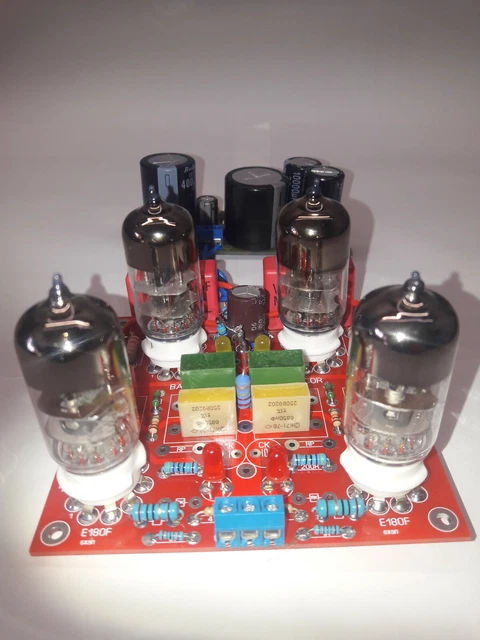 TUBE RIAA MM phono preamplifier "tubeCOR" e180f/6j9p and ec86/6s4p £132 ...