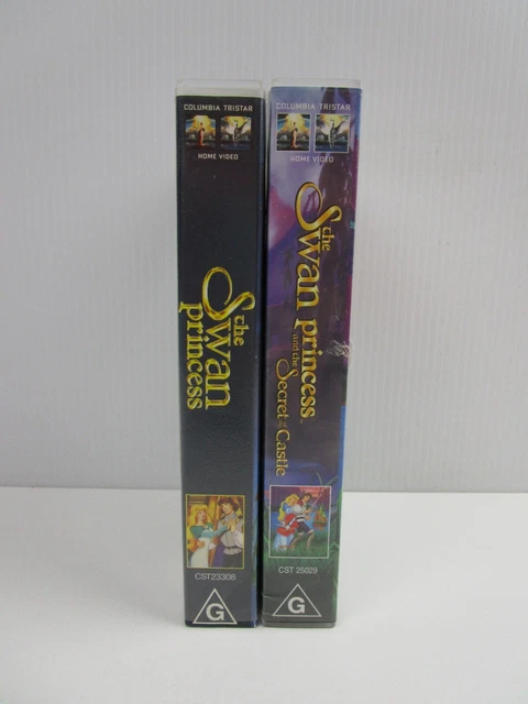 THE SWAN PRINCESS, 2 x VHS Tapes, Vintage Video, Movies, G, 1994 $25.95 - PicClick AU
