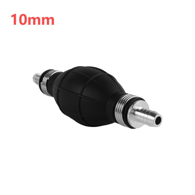 RUBBER HAND PRIMER 10mm Bulb Type Boat Fuel Diesel Pump Kart Karting ...