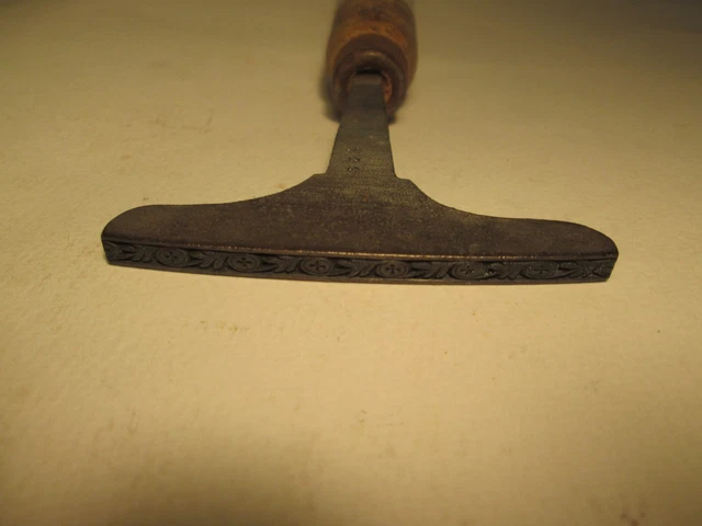 FER A DORER Xviii-Xix Bronze-Pour Reliure -Dorure-Graveur EUR 40,00 ...