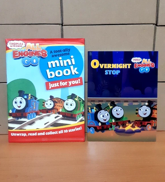 THOMAS & FRIENDS All Engines Go MINI BOOK (Overnight Stop) BOOK 7 of 10 ...