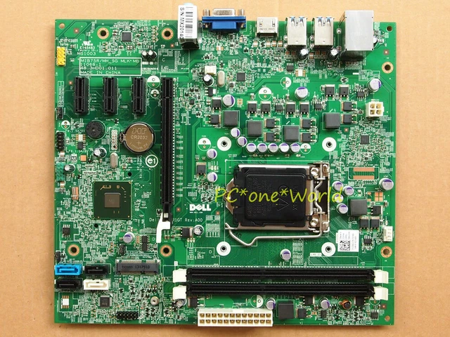 DELL INSPIRON 660 motherboard MIB75R 084JOR LGA 1155 DDR3 Intel B75 100 ...