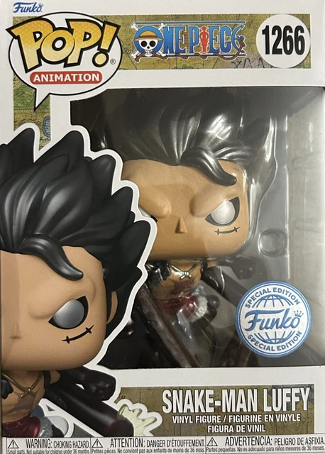 FUNKO POP! ANIMATION One Piece: #1266 Snake-Man Luffy Special Edition ...