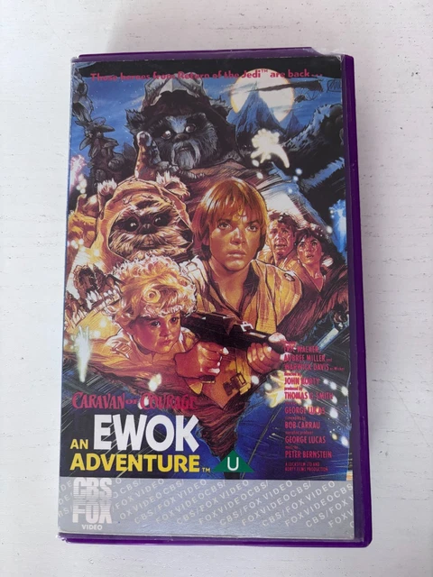 CARAVAN OF COURAGE Ewoks an adventure VHS VIDEO £21.51 - PicClick UK
