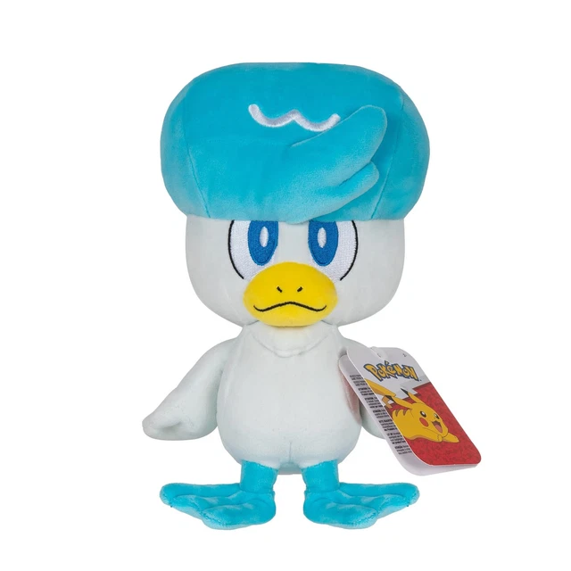 POKÉMON QUAXLY PLUSH Peluche 20,3 cm avec détails Authentiques Noir EUR ...