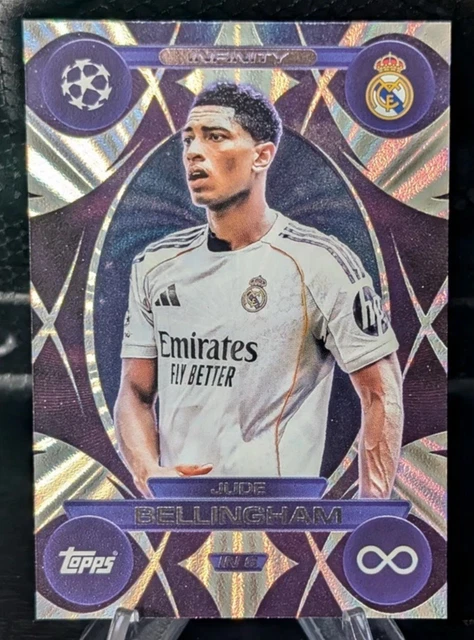 TOPPS MATCH ATTAX 2026 Champions League Jude Bellingham Infinity IN6 25 ...