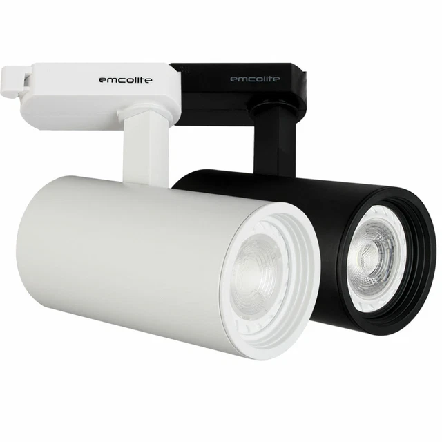 EMCO GU10 LIGHT Fitting Universal Mains Track Lighting LED Spotlight ...