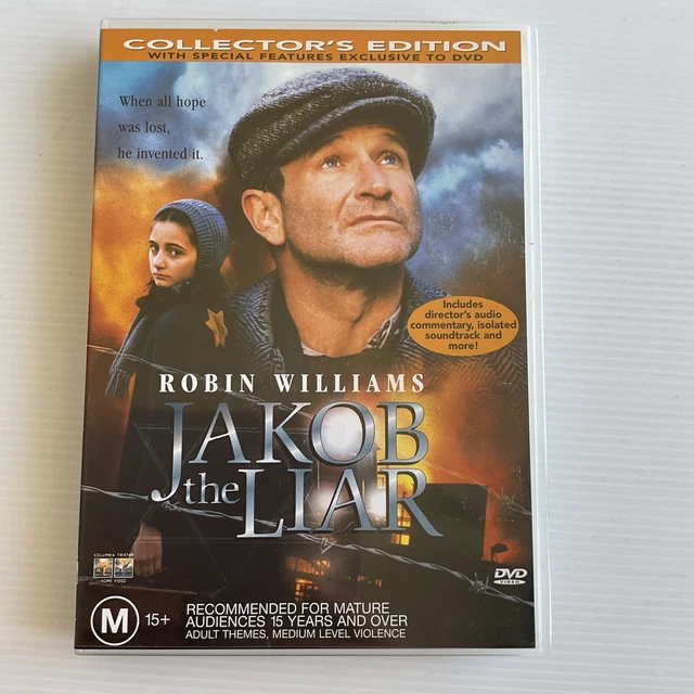 JAKOB THE LIAR - 1999 - R4 DVD - Robin Williams - Peter Kassovitz £6.23 ...