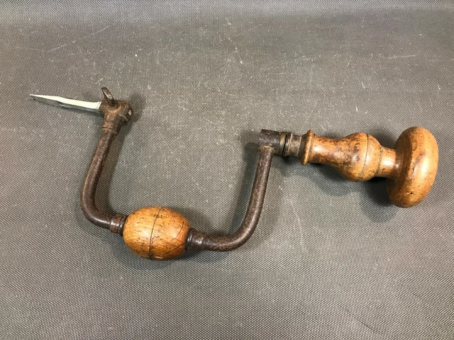 ANCIEN VILEBREQUIN CHIGNOLE manuelle perceuse outil de menuisier ...