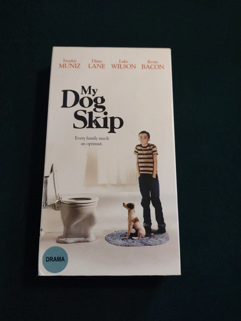 MY DOG SKIP (VHS, 2000) Frankie Muniz Diane Lane Luke Wilson Kevin ...