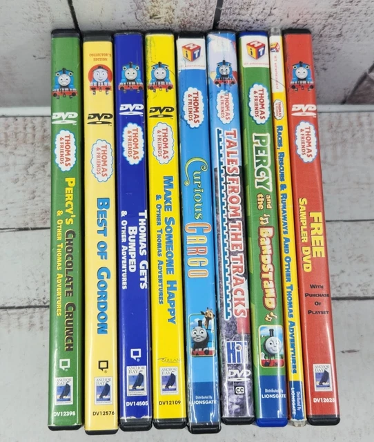 THOMAS THE TRAIN - Thomas & Friends DVD Lot (9) DVDs £47.57 - PicClick UK