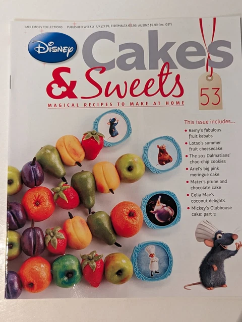 DISNEY CAKES & Sweets Magical Recipes Make At Home Magazine - #53 £1.53 ...