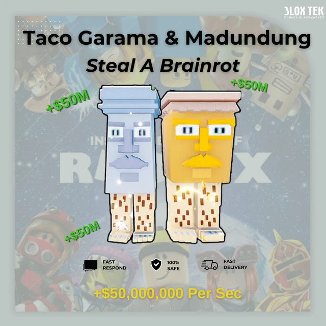 STEAL A BRAINROT | Taco Garama & Madungdung | | 24/7 DELIVERY🚀SAB ...