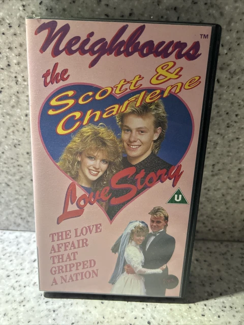 NEIGHBOURS SCOTT & Charlene Love Story VHS 1989 Kylie Minogue + Jason ...