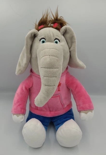 SING 2 MOVIE Meena Girl Elephant Plush Soft Toy Animal Figure Doll ...