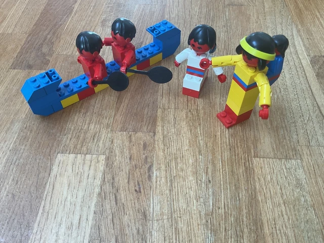 LEGO HOMEMAKER: VERY Rare Red Indians Set 215. All original and in VGC ...