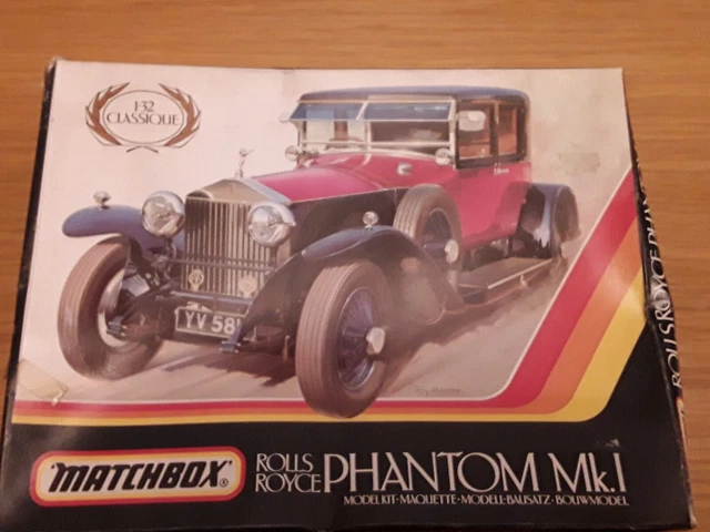MATCHBOX ROLLS ROYCE Phantom Mk.I Model Kit 1:32 Scale £15.00 - PicClick UK