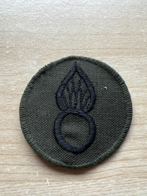 TB497- ROYAL BRUNEI Armed Forces Combat Engineer, Grenade Patch Badge £ ...